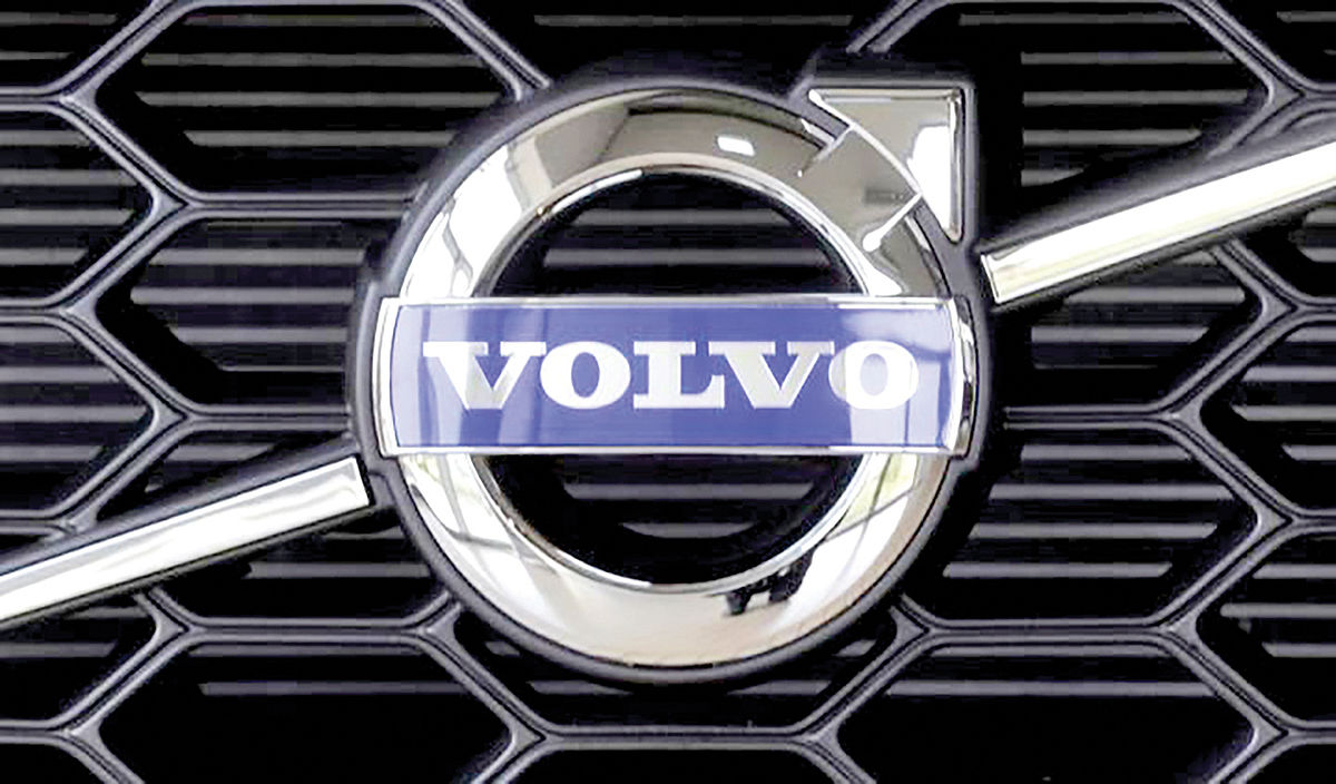 رشد فروش ولوو