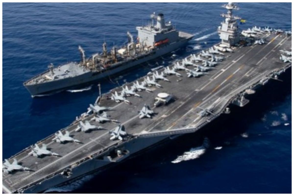 خشم شدید اسرائیل از تصمیم آمریکا/ خروج ناو هواپیمابر یو اس اس جرالد ...